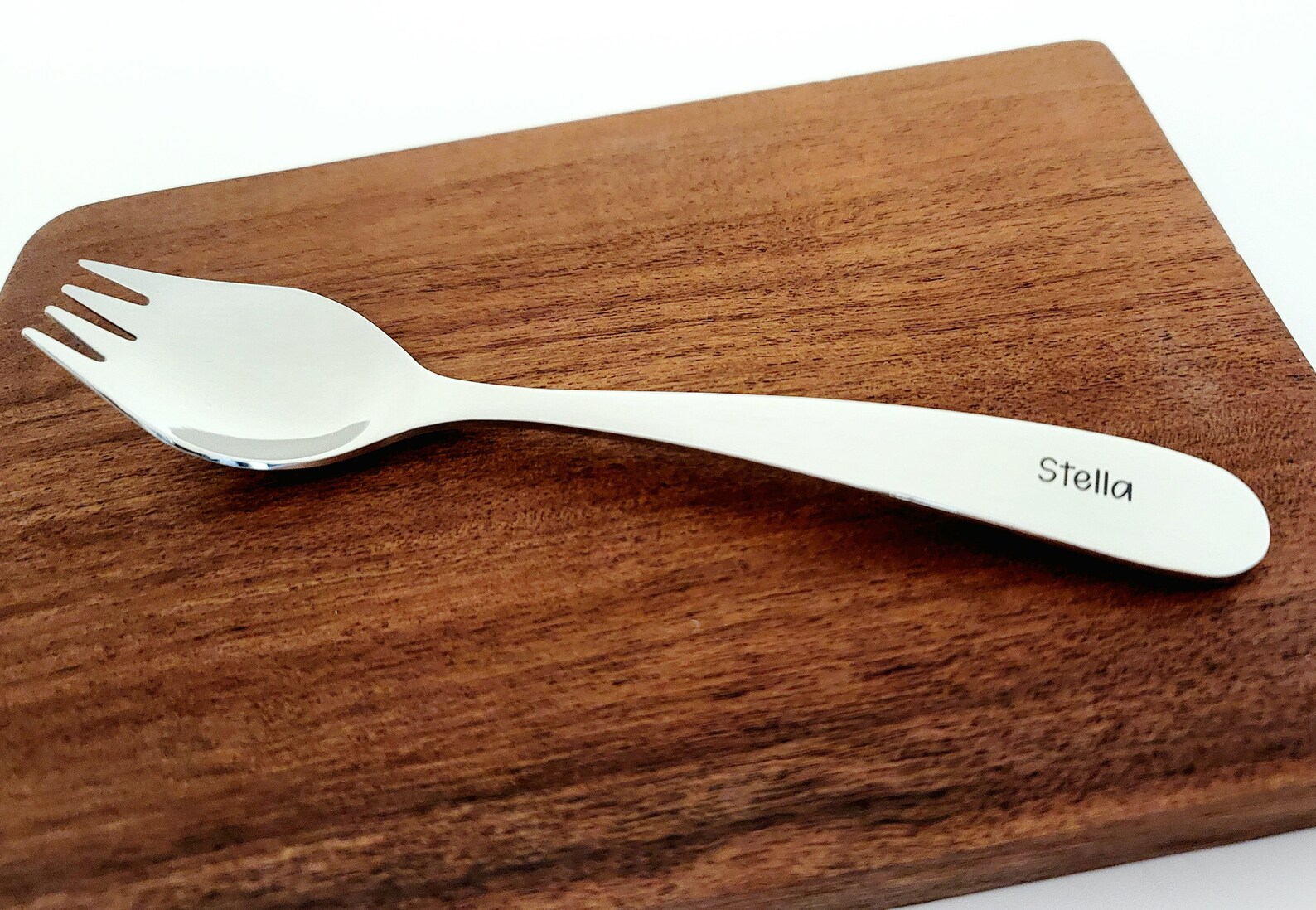 Custom Kid Spork Kid Spoon Fork Gift Personalized Kid - Etsy