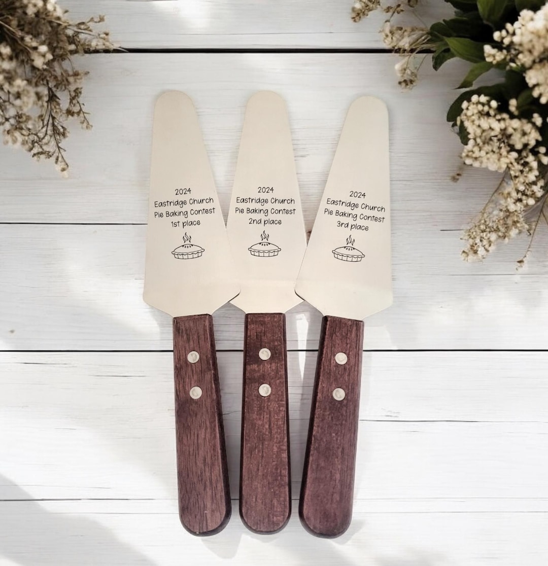 Set of Pie Contest Winner Spatulas - Pie Spatula Trio for Contest ...