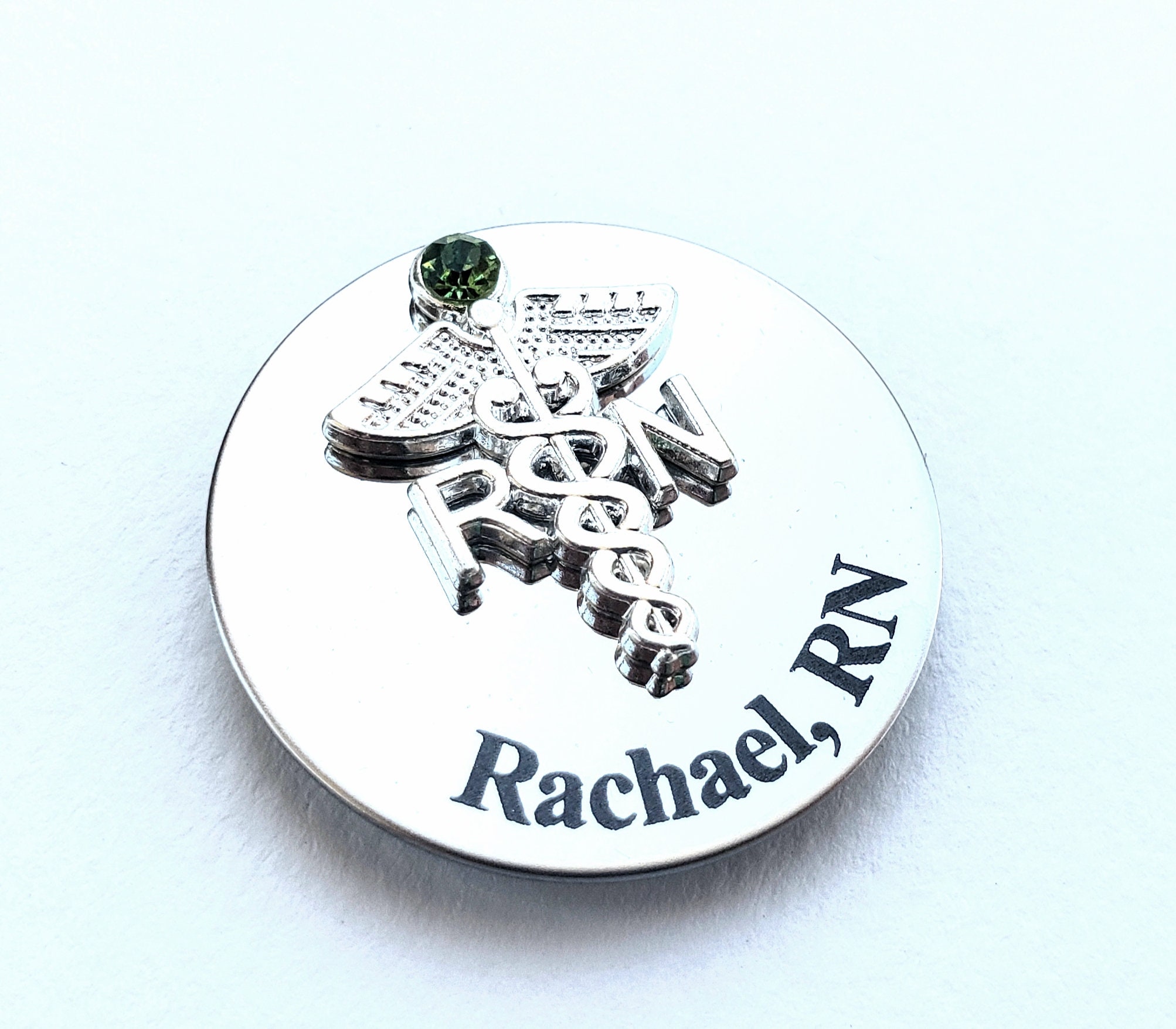 Engraved RN Pin Registered Nurse Pin Nurse Pinning - Etsy