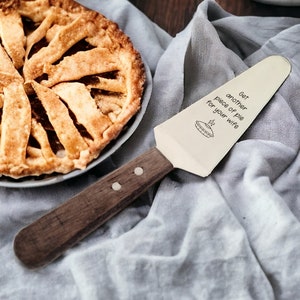 Custom Engraved Pie Spatula - Custom Pie Server for Contest ...