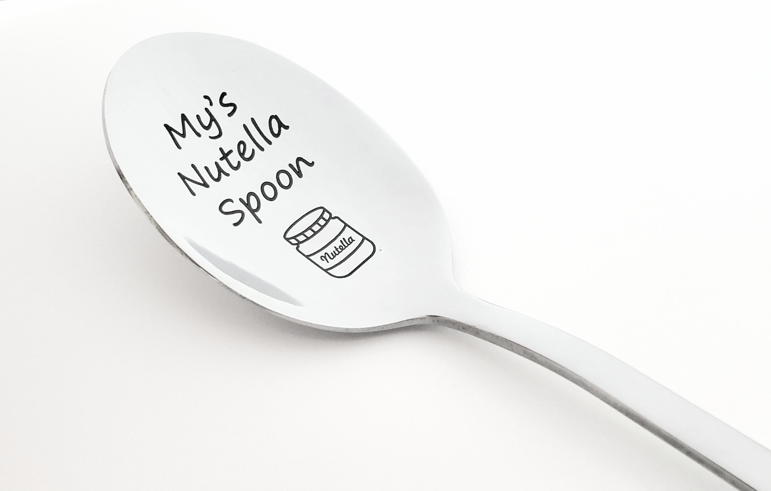 Custom Engraved Spoon Custom Nutella Spoon Engraved Spoon - Etsy