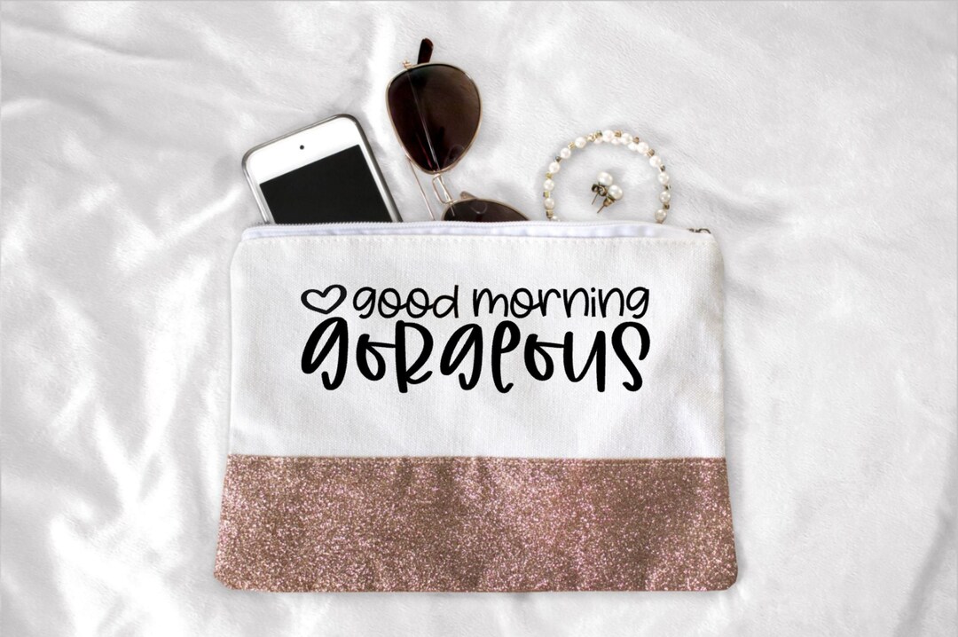 Cut File "good Morning Gorgeous" SVG & Clipart - Etsy