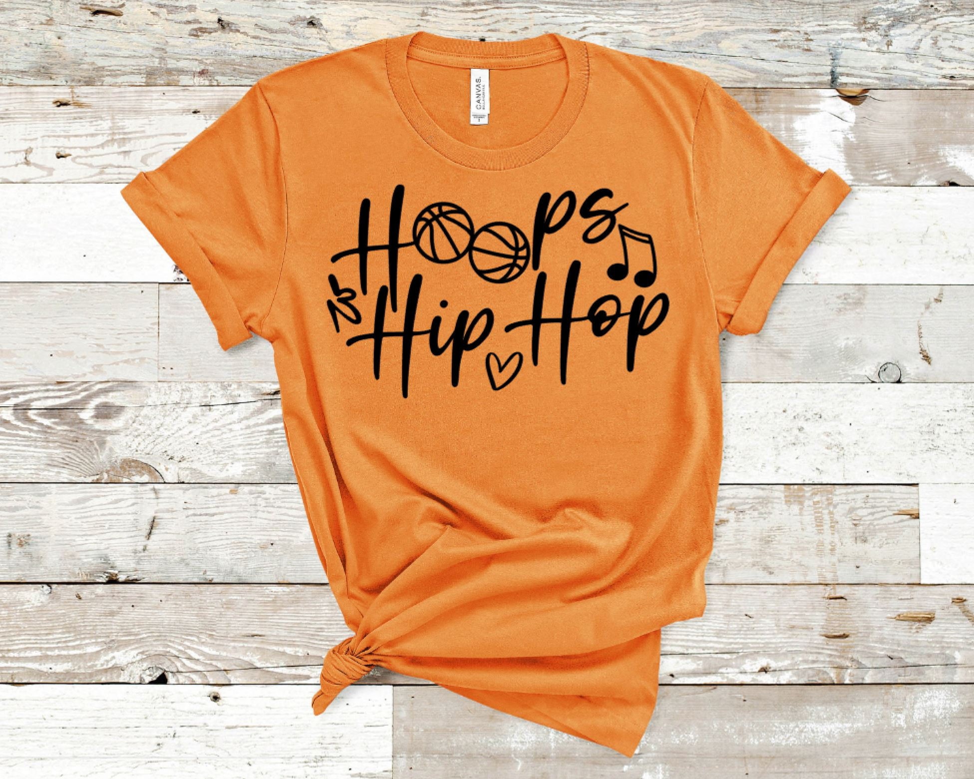 Basketball "hoops & Hip Hop" Cut File and SVG - Etsy