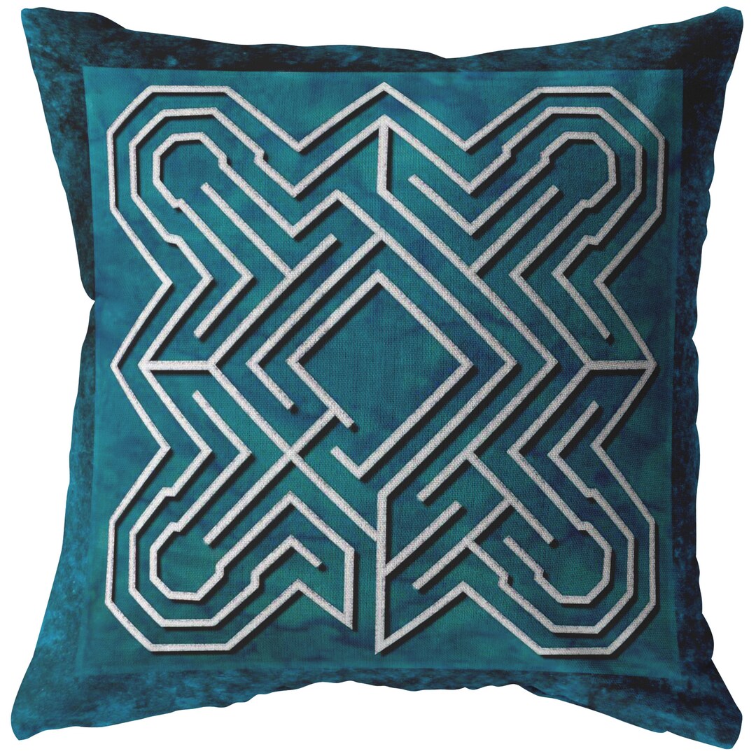 LABYRINTHS Ely Cathedral Finger Labyrinth Throw Pillow - Etsy