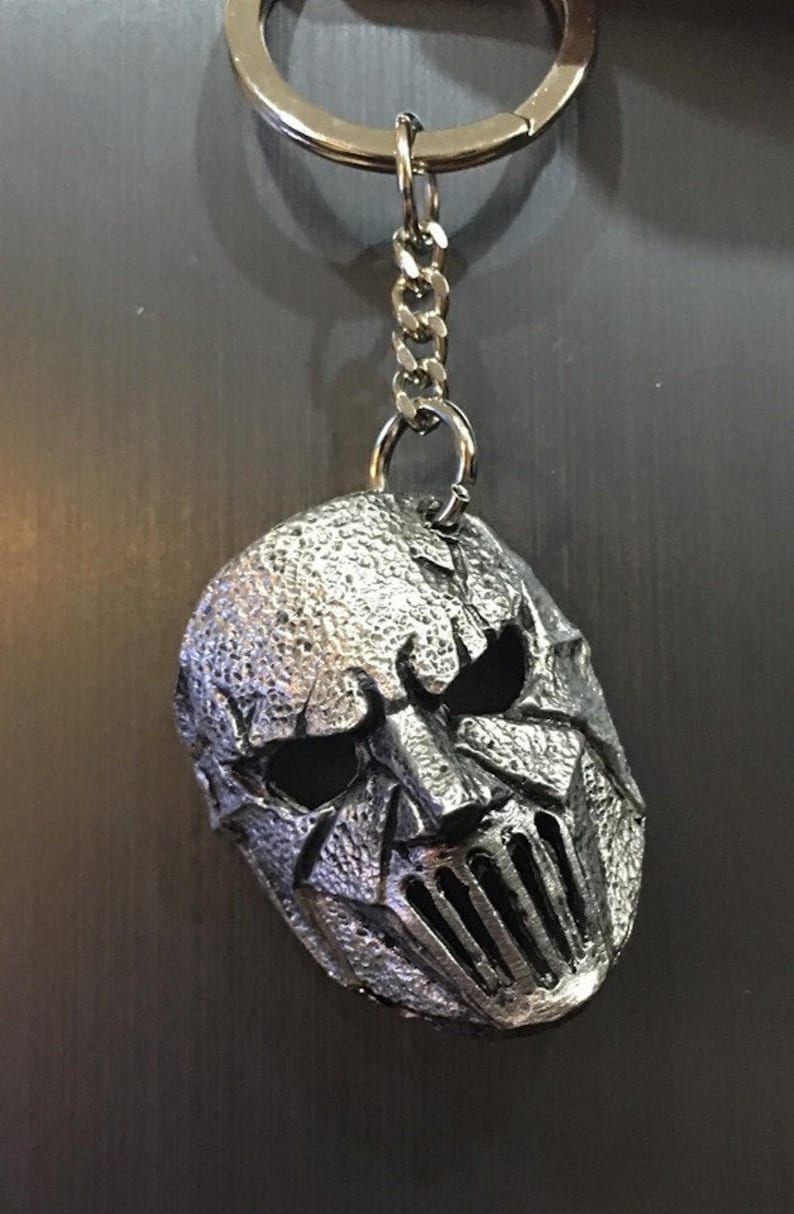 Handemade Casting Metal Keychain / Key Ring Slipknot Mask #7 - Etsy