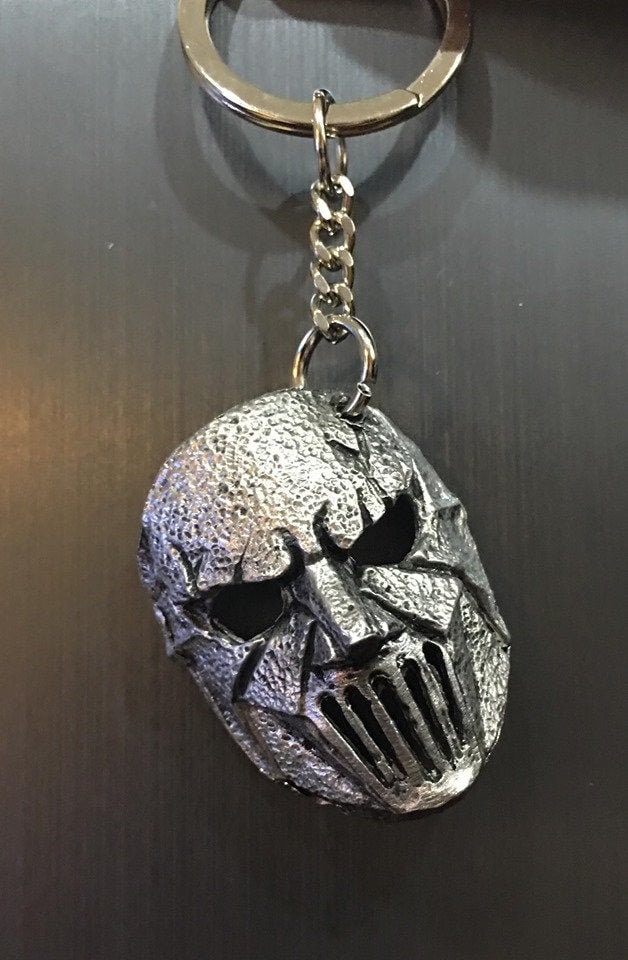 Handemade Casting Metal Keychain / Key Ring Slipknot Mask #7 - Etsy