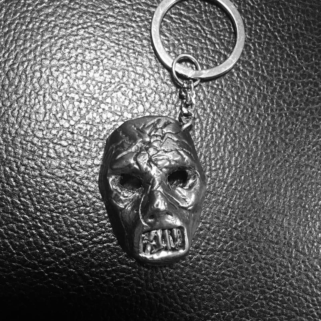 Handemade Casting Metal Keychain / Key Ring Slipknot Mask 2 - Etsy