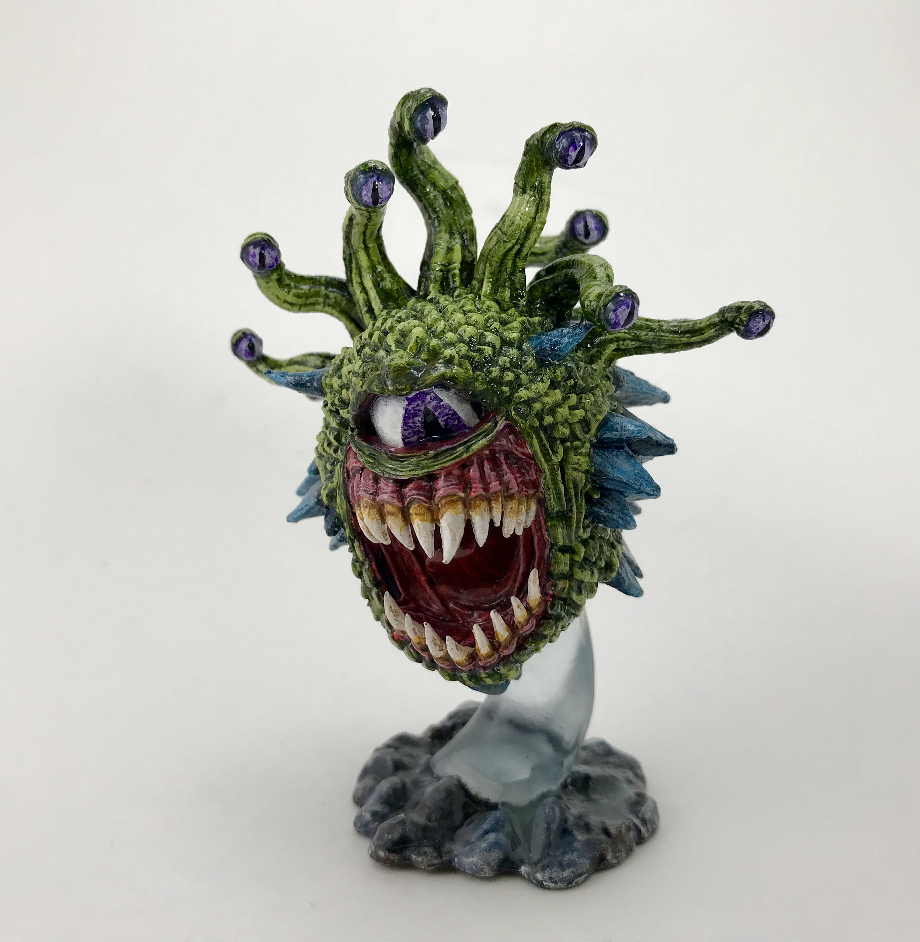 Painted Ice Blue Beholder Miniature Toys & Games Toys etna.com.pe