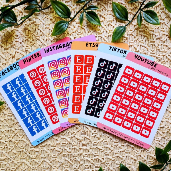 Youtube Stickers - Etsy UK