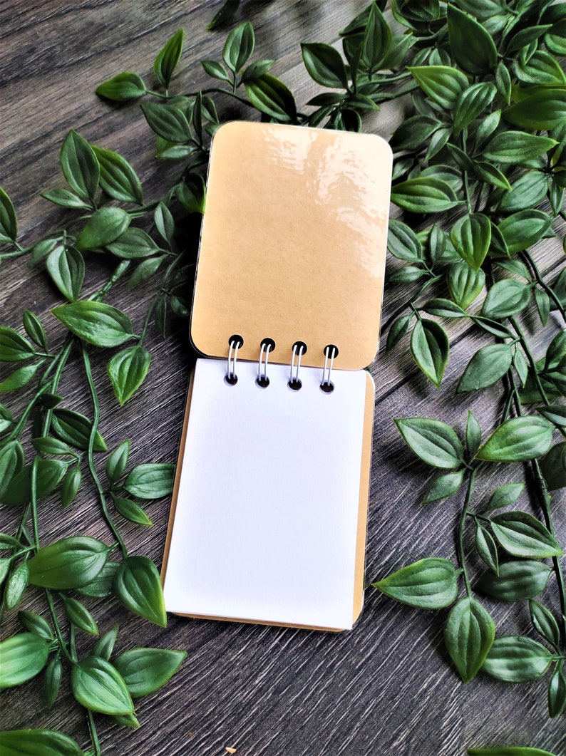 Mini Notebooks Black and White Pocket Notebooks Small | Etsy