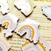 Magnetic Bookmarks | Boho Rainbows Magnetic Bookmark | Pastel Rainbow ...