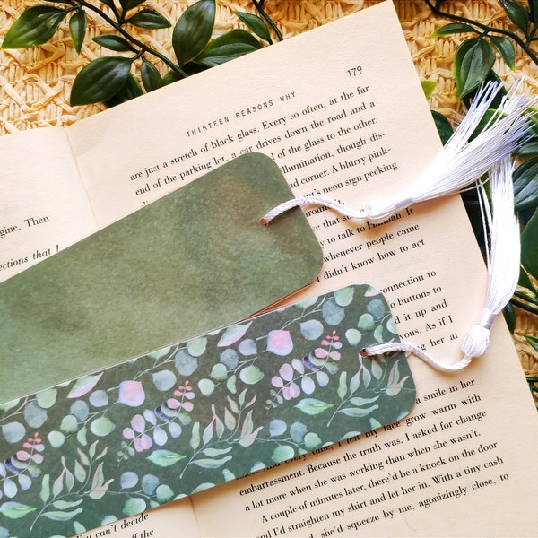 Botanical Bookmark - Etsy