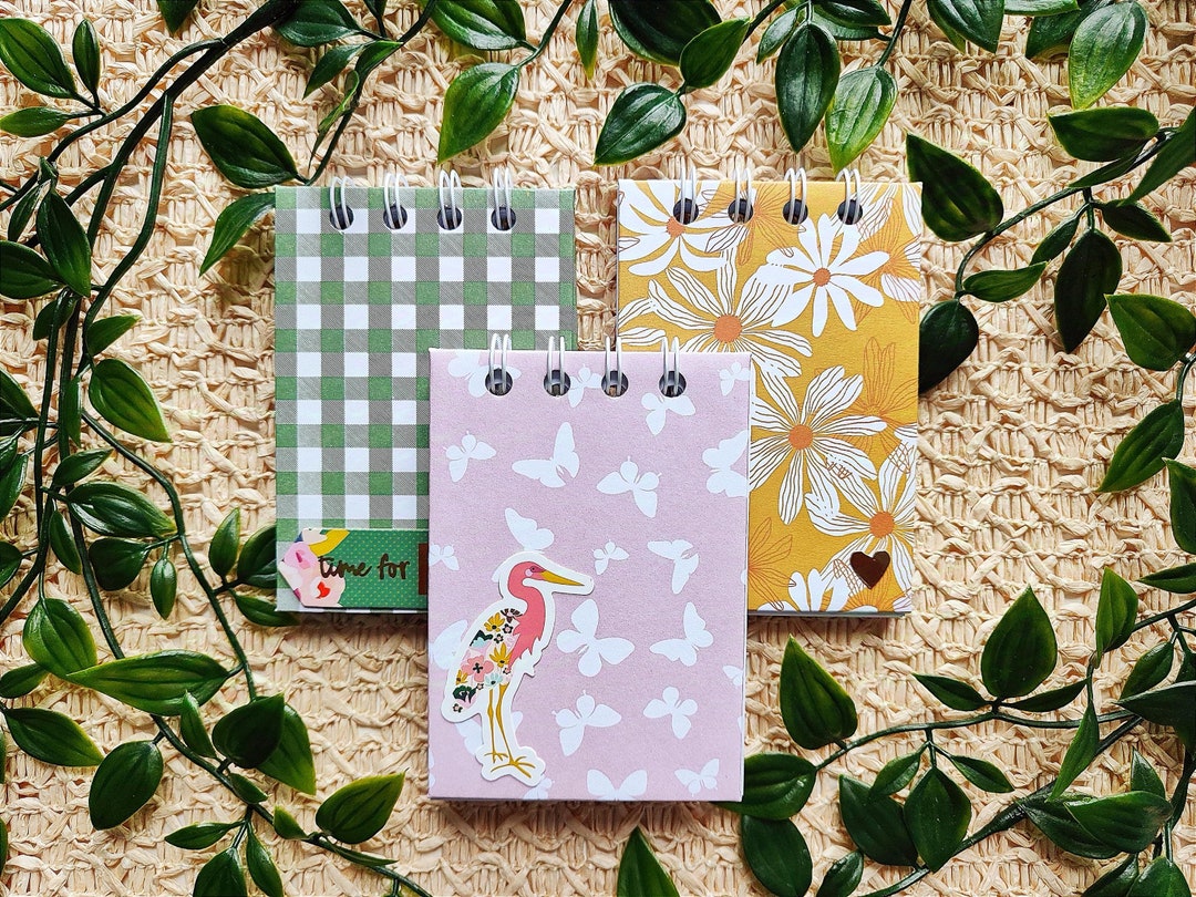 Mini Notebooks | Colourful Pocket Notebooks | Small Wire Bound Notebooks | Aesthetic Stationery ...