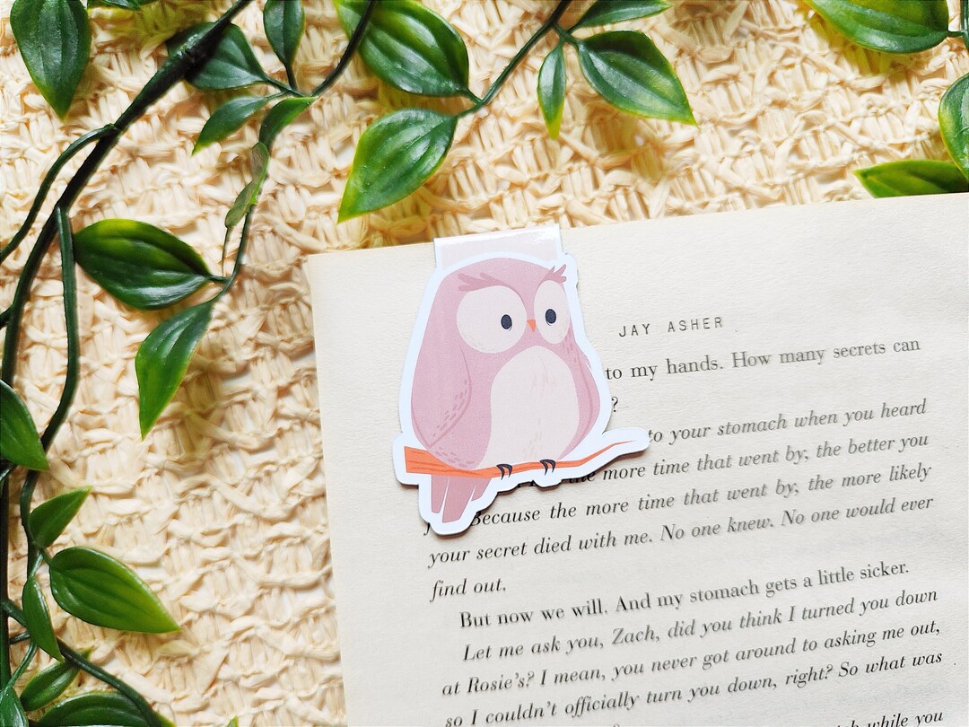 Magnetic Bookmark | Owl Magnetic Bookmarks | Night Owl Bookmark With ...