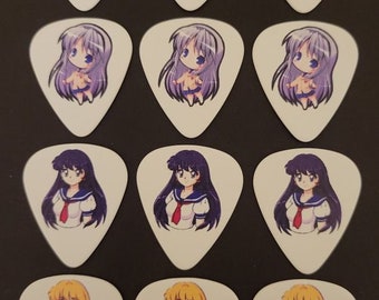 Anime Guitar Picks - Etsy