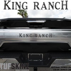 Tufskinz | Tailgate Letter Inserts - Fits 2018-2020 F-150 King Ranch ...