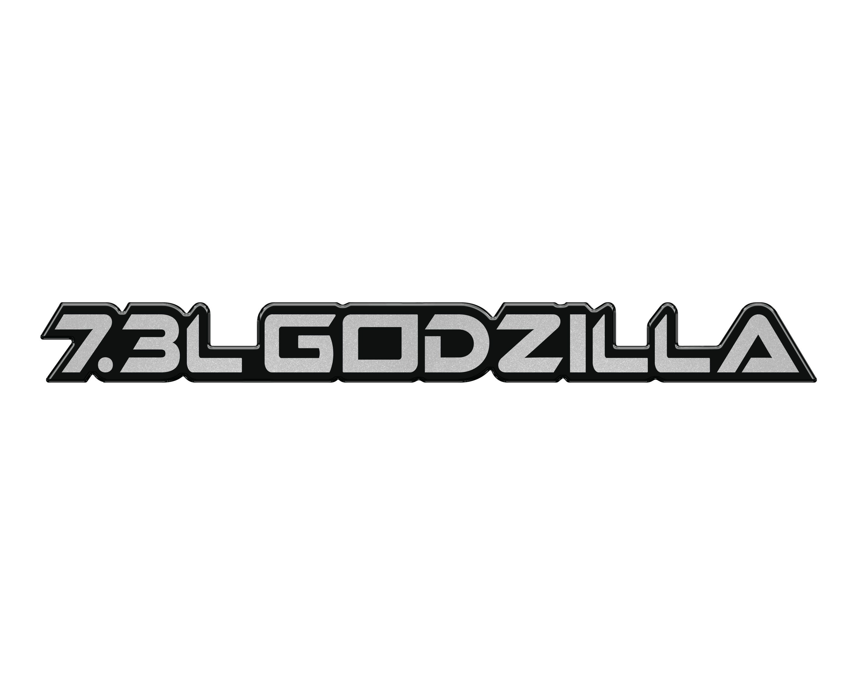 Tufskinz | 7.3L Godzilla Badge - Fits 2020-2025 Super Duty - 1 Piece ...