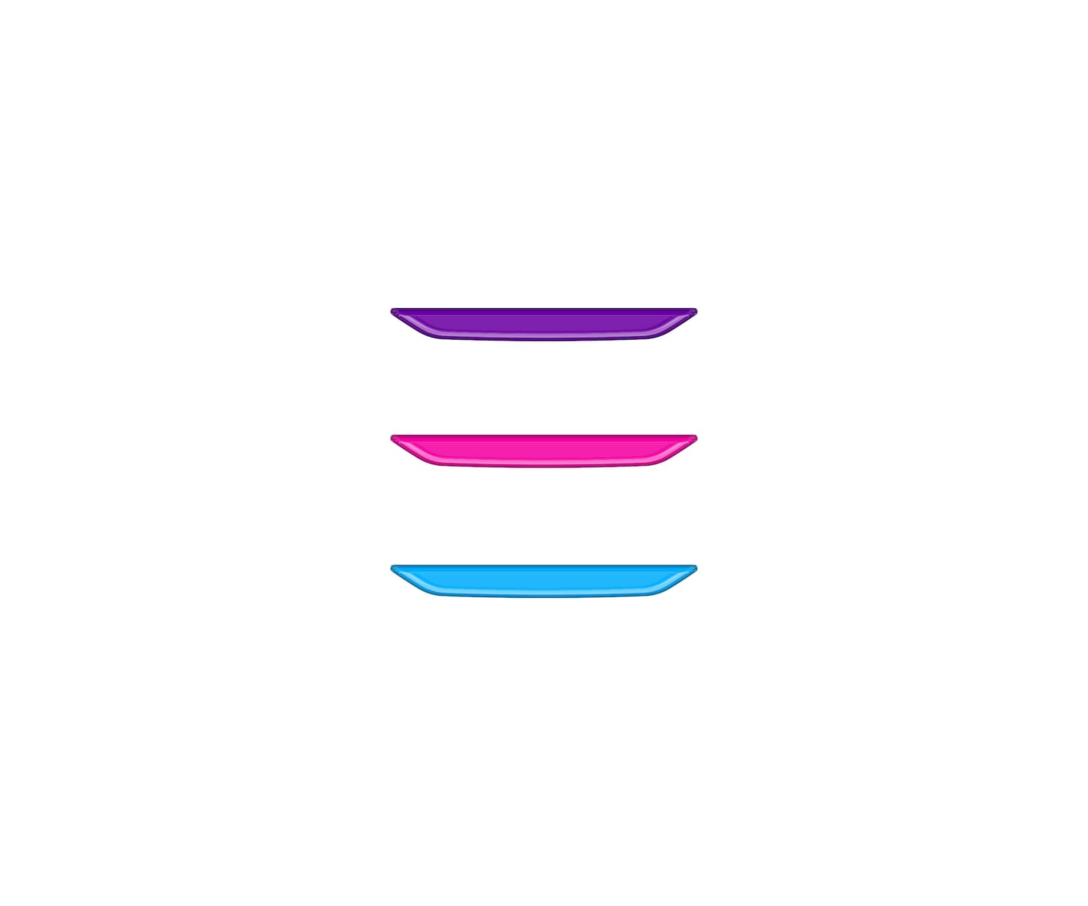 Tufskinz | Tri-color Grille Line Inserts - Compatible With 2019-2025 ...