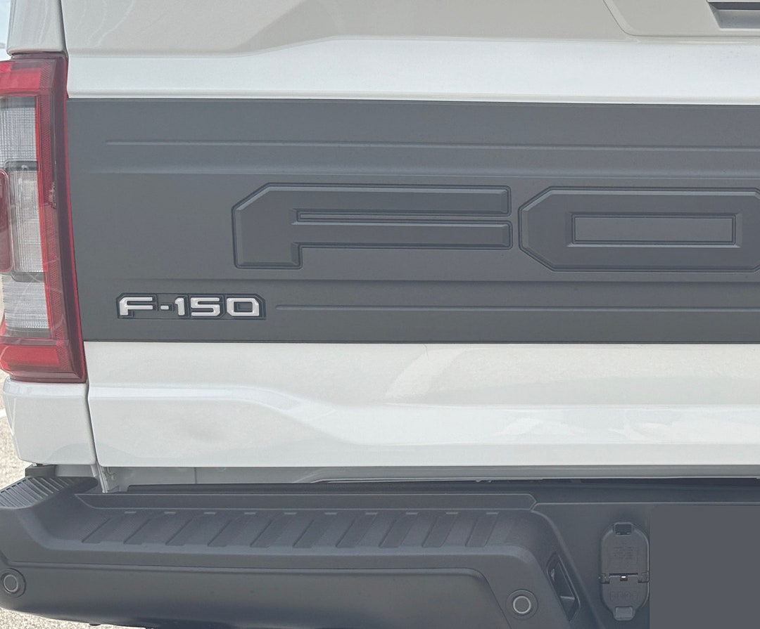 Tufskinz | F-150 Tailgate Emblem Overlays - Fits 2021-2026 F-150 Raptor ...