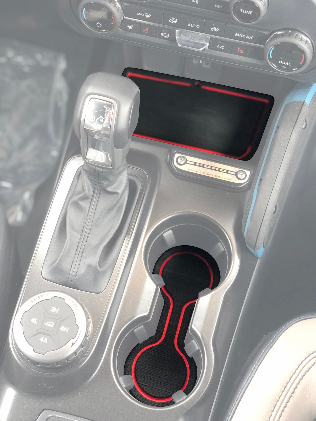 Tufskinz | Center Console Foam Inserts - Fits 2021-2026 Ford Bronco - 2 ...