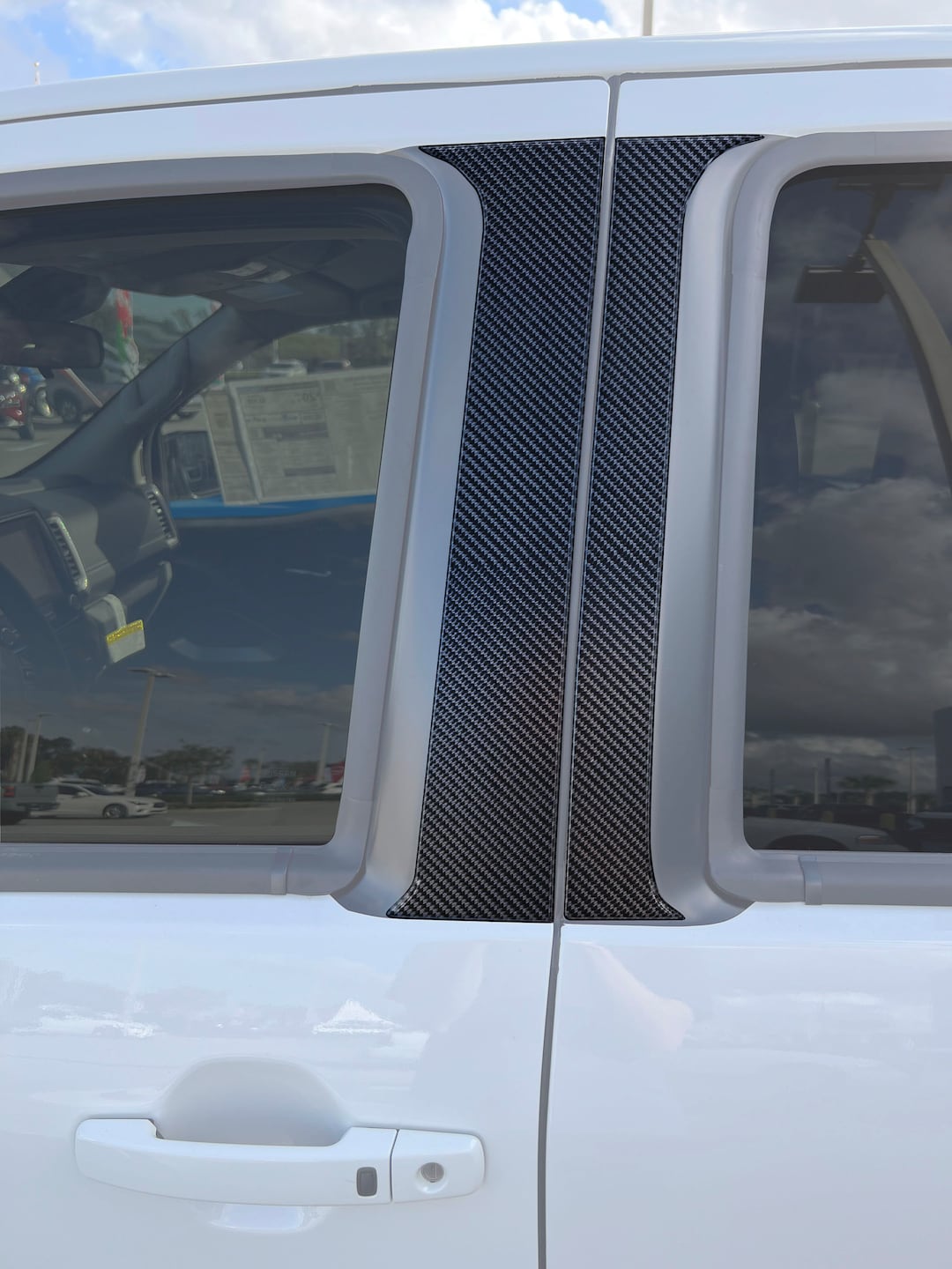 Tufskinz | Door Pillar Overlays - Fits 2022-2024 Nissan Frontier - 6 ...