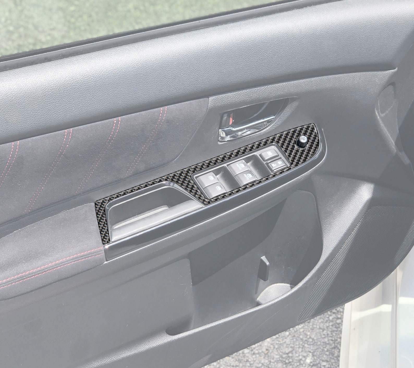 Tufskinz | Door Switch Panel Accent - Fits 2018-2021 WRX/WRX STI - 4 ...