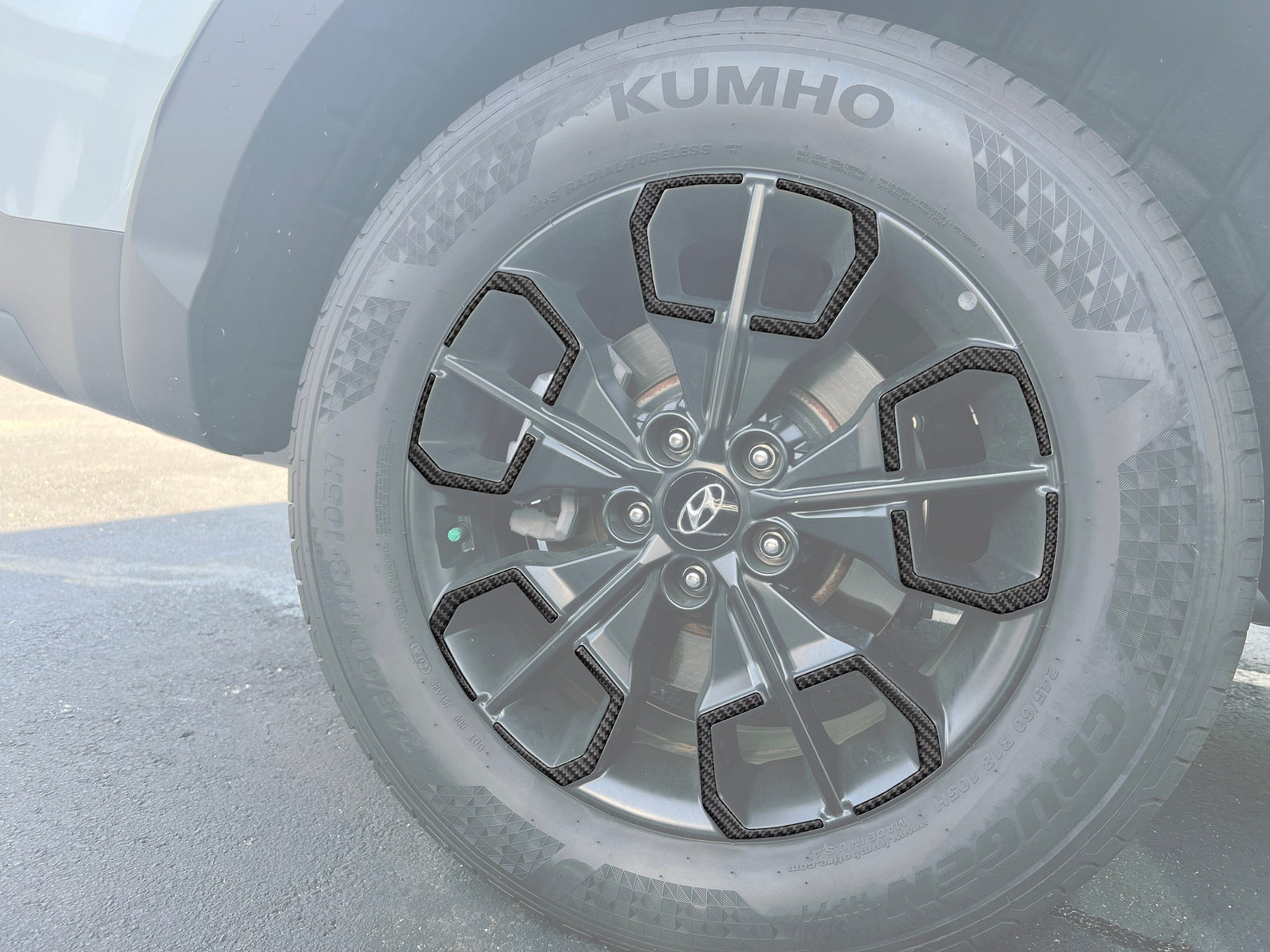 Tufskinz | Wheel Accent Overlays - Fits 2022-2025 Hyundai Santa Cruz ...