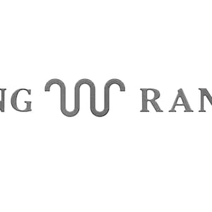 Tufskinz King Ranch Tailgate Letter Inserts Fits 2023-2024 Super Duty ...