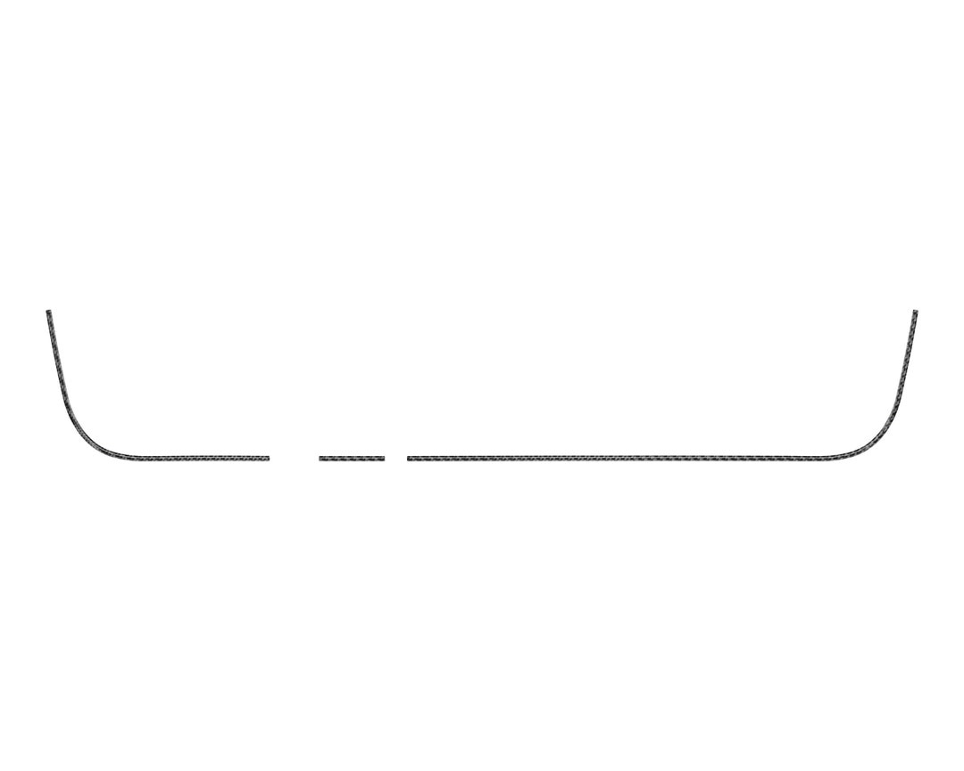 Tufskinz | Center Dash Line Accent Overlays - Fits 2022-2025 Rivian R1T ...