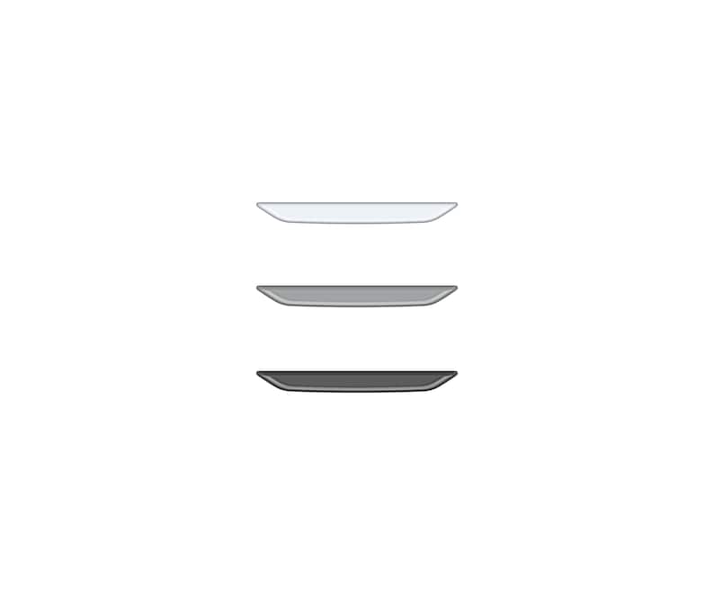 Tufskinz | Tri-color Grille Line Inserts - Compatible With 2019-2025 ...
