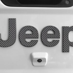 Tufskinz | "jeep" Tailgate Letter Overlays - Compatible With 2019-2026 ...