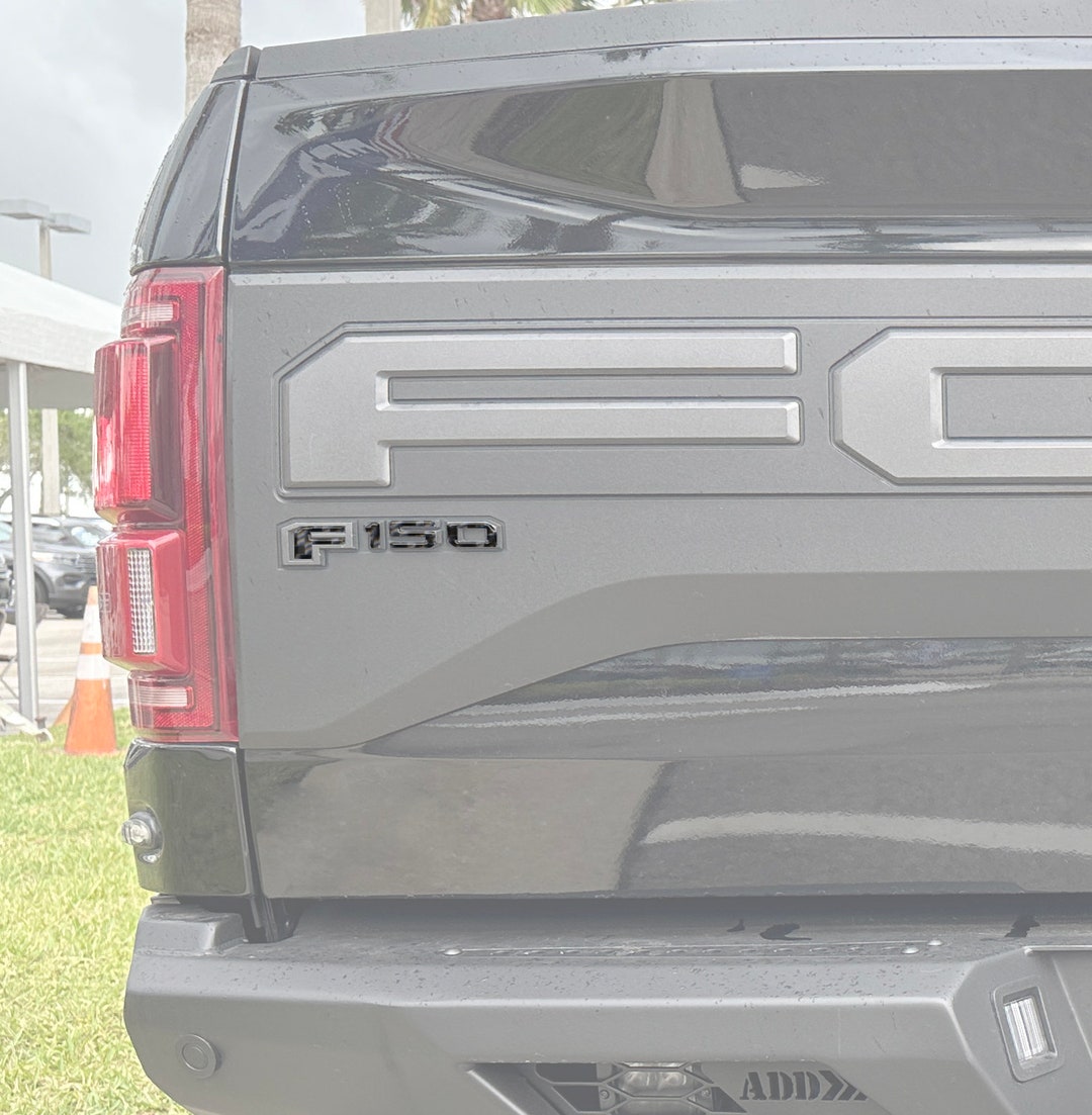 Tufskinz | F-150 Tailgate Applique Emblem Overlays - Fits 2017-2020 F ...