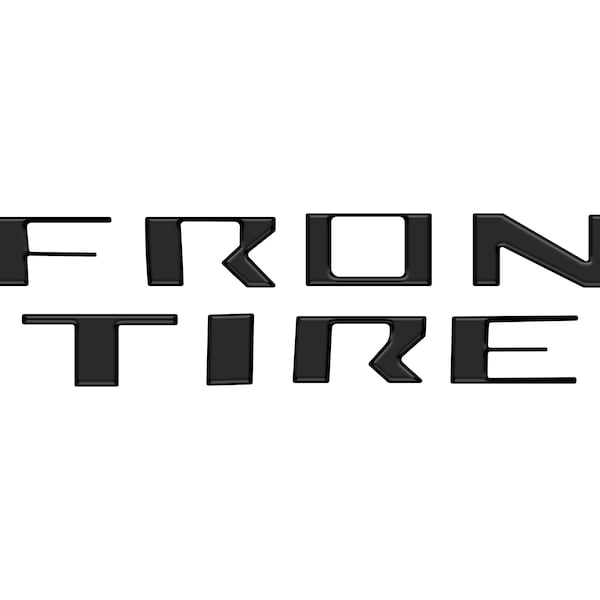 2023 Nissan Frontier Tailgate Letters - Etsy