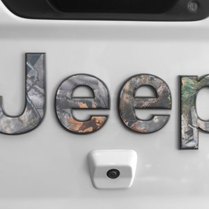 Tufskinz | "jeep" Tailgate Letter Overlays - Compatible With 2019-2026 ...