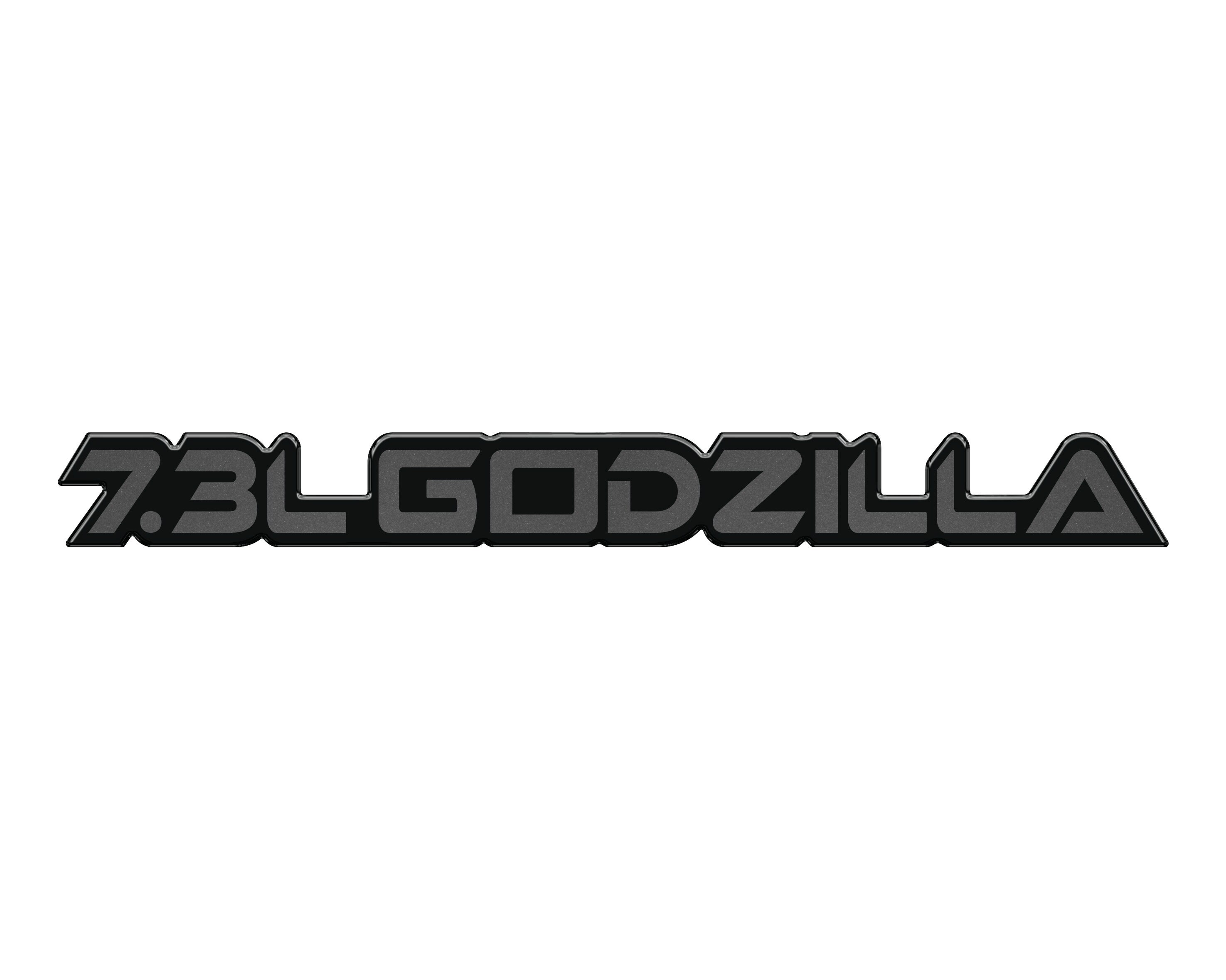 Tufskinz | 7.3L Godzilla Badge - Fits 2020-2025 Super Duty - 1 Piece ...