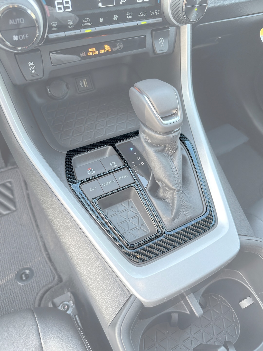 Tufskinz | Center Console Overlays - Compatible With 2019-2026 Rav4 - 2 ...