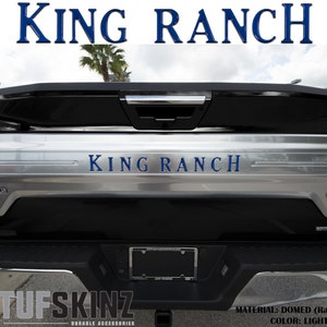 Tufskinz | Tailgate Letter Inserts - Fits 2018-2020 F-150 King Ranch ...