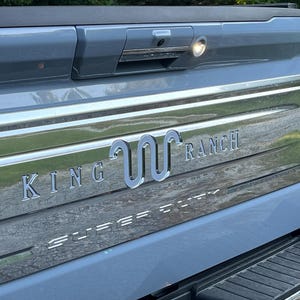 Tufskinz | King Ranch Tailgate Letter Inserts - Fits 2023-2026 Super ...