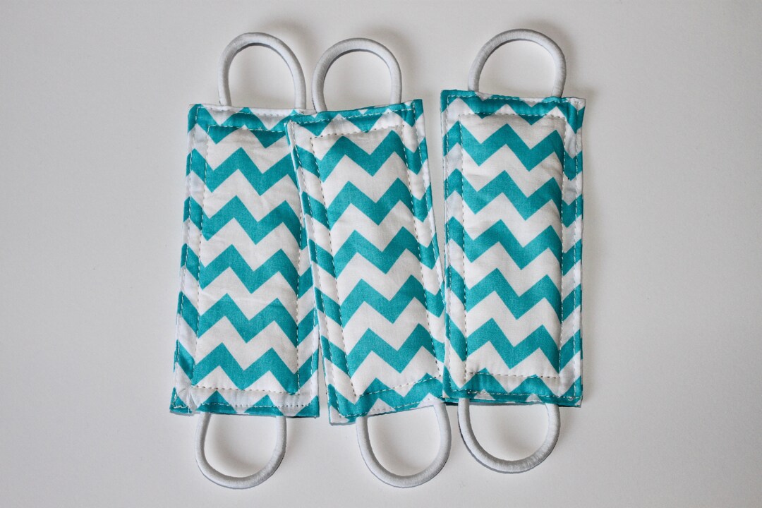 Original Latchy Catchy Door Silencer *3 Pack - Blue Chevron - Latch ...