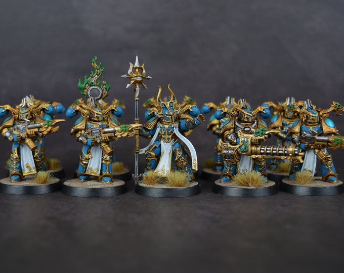 Thousand Sons Squad | Warhammer 40K | Rubric Marines | Tabletop Army ...