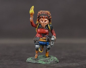 Halfling Female Miniature - Etsy
