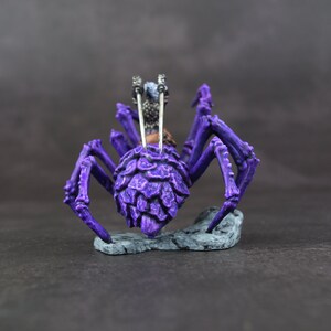 Dnd Painted Drider | Dungeons and Dragons Miniature | Monster | Spider ...