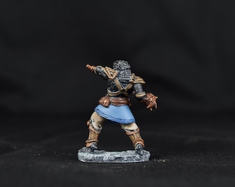 Fighter Miniature Dungeons and Dragons D&D Dragon Wizkids, Black Mini ...