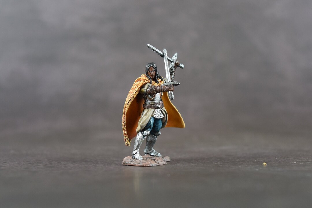 Dnd Painted Elf Fighter Dungeons and Dragons Miniature Ranger Paladin ...
