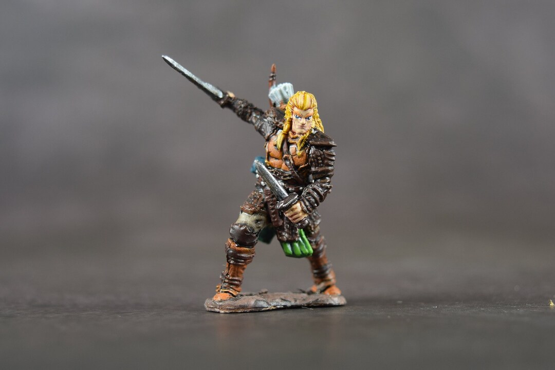 Hand Painted Human Male Fighter Miniature: D&D, Wizkids - Etsy