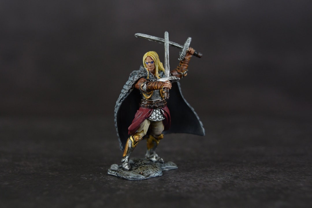 Dnd Male Elf Fighter | Dungeons and Dragons Miniature | Elven Warrior ...