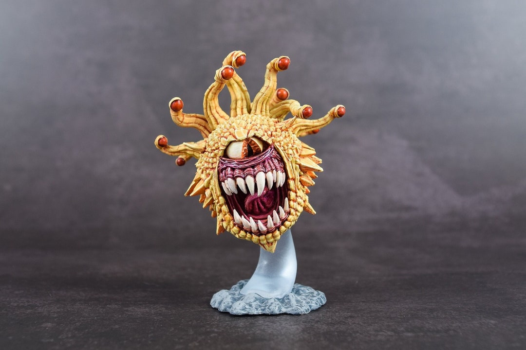 Dnd Beholder Miniature | Dungeons and Dragons Mini | Monster | Gazer ...