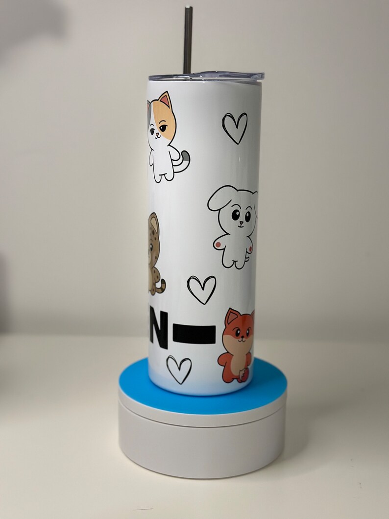 20 Oz Enhypen Skinny Tumbler, Enhypen Cup, Enhypen Merch, Jungwon ...