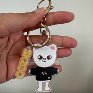 Stray Kids Skzoo Keychain Acrylic, Kpop Fan Gift, Bag Charm, Cute ...
