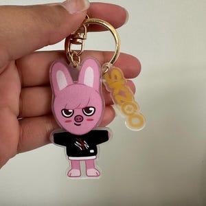 Stray Kids Skzoo Keychain Acrylic, Kpop Fan Gift, Bag Charm, Cute ...